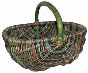 Košíkárna Košík nákupní ratanový 48x36 cm