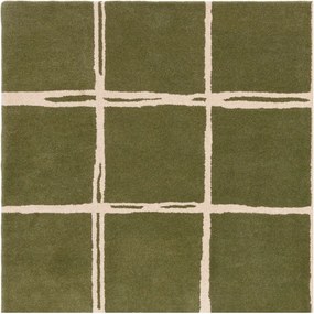 Zelený ručně tkaný vlněný koberec 200x290 cm – Asiatic Carpets