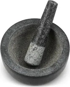 ColeMason Clavering černý / Hmoždíř s tloučkem / žula / 20 cm / dárkov