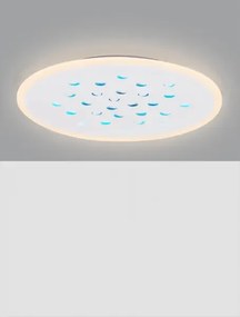 Moderní stropní svítidlo Astraeus RGB 60 s dálkovým ovládáním