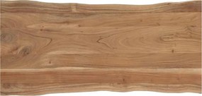 Jídelní stůl 120 x 58 x 76 cm masivní akáciové dřevo 247978