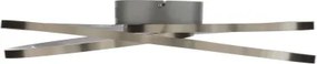 LED stropní svítidlo Lindby Joline průměr 60cm niklová barva 36W 3000K stmívatelné 9639127