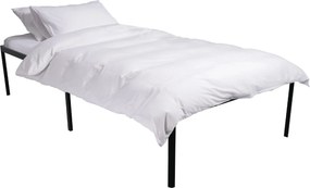 Kovová postel Hamlin 200x100x41 cm – černá