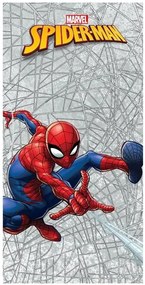 Bavlněná plážová osuška Spiderman - motiv Pavučina - 100% bavlna - 70 x 140 cm
