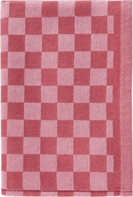 CHECKER STYLE Utěrka - červená