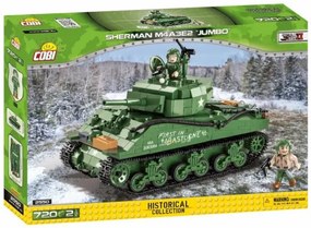 COBI 2550 II WW Sherman M4A3E2 Jumbo, 720 kostek