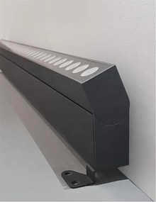 NV 9011162 WALL WASHER černý hliník a sklo LED Chip Cree 48W 3000K DC24V nastavitelné 30st. IP67 Max Power 300W - NOVA LUCE