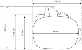 Pohovka OLIO Vyberte barvu látky: element 8