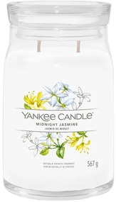 Yankee Candle – Signature svíčka Midnight Jasmine (Půlnoční jasmín) Velikost: střední 368 g