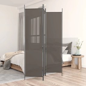 vidaXL 3dílný paraván 150x200 cm textil [350180] Barva: Bílá
