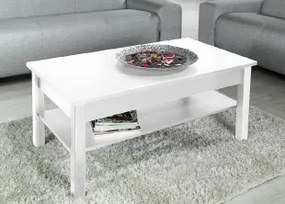 Cama Konferenční stolek LAWA, bílá matná
