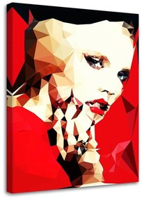Gario Obraz na plátně Portrét elegantní ženy - Cantu Rozměry: 40 x 60 cm