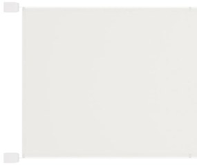 148167 vidaXL Vertikální markýza bílá 140 x 600 cm oxfordská látka