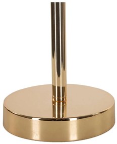 Stolní lampa v šedo-zlaté barvě (výška 55 cm) Palm – Mauro Ferretti