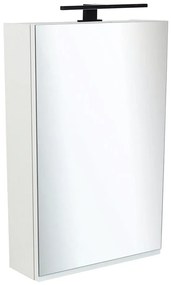 Comodo Zrcadlová skříňka Atica 50 ZS LED-B s osvětlením Any LED 30 B, černá