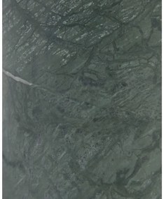 Stojací lampa v zeleno-zlaté barvě se skleněným stínidlem (výška 161 cm) Lonela – Kave Home