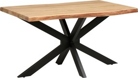 XXXLutz JÍDELNÍ STŮL, akácie, barvy akácie, 140/90/76 cm P & B - Online Only jídelní stoly - 001630031201