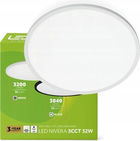 Led lampa Stropní Svítidlo 32W Vnitřní Venkovní IP54 3000k, 4000k, 6000k