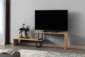 TV stolek OVIT 153 cm černá borovice