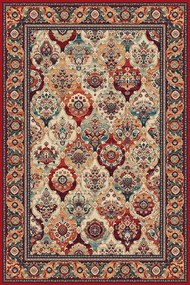 Kusový koberec vlněný Agnella Isfahan Forenza Bordó Červený Rozměr: 200x300 cm