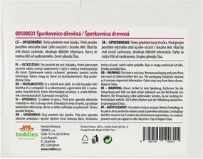 TEDDIES Šperkovnice Princess se zrcátkem / Šperkovnice / Dřevěná / 3 z