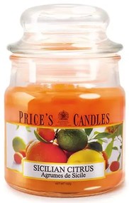 PRICE´S MINI svíčka ve skle Sicilské citrusy - hoření 30h