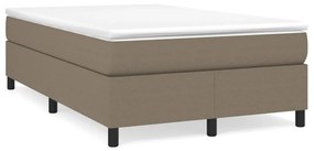 Box spring postel s matrací taupe 120x190 cm textil 3269687