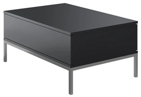 Konferenční stolek Lurde (antracit + stříbrná). 1089587