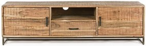 BIZZOTTO dřevěný TV stolek ELMER 50x175 cm 0746307