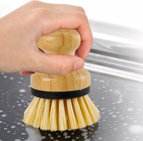 Kesper Kartáč na nádobí s dřevěnou rukojetí KESÍK
