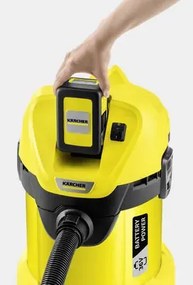 Kärcher WD 3 Battery / Aku Víceúčelový vysavač / 36V/ 17 L / Mokré a s