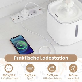 Costway Skříňka na odpadky pro kočky s nastavitelným LED světlem a policí