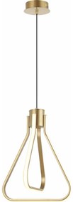 Lamkur LED Lustr na lanku ZING LED/19W/230V zlatá LM-1.279