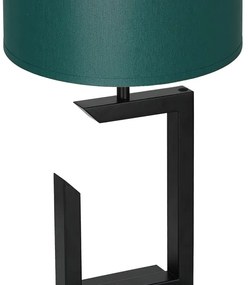 Stolní lampa 1xE27/60W/230V 45 cm zelená/zlatá
