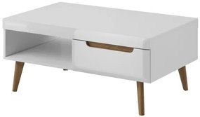 Piaski Konferenční stolek Nordi NL107 Barva: bílá