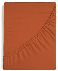 Matějovský napínací prostěradlo jersey Cihlové na matraci: 140 x 200 cm