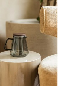 Šedá skleněná konvice na čaj se sítkem 930 ml Luma – S|P Collection