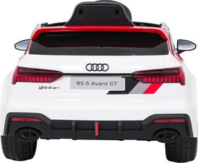 Elektrické autíčko Audi RS6 Avant GT bílé