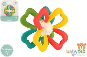 BABYTED Točáček Kytka / Silikon a plast / 9,5 cm / 0m+