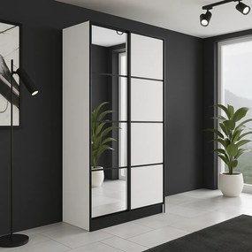 Šatní skříň s otevíracími dveřmi Vzor 2 EDEN 2D bílý
