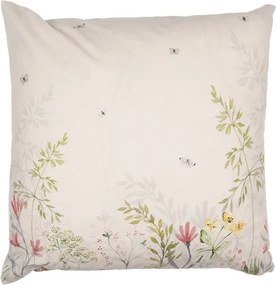 Povlak na polštář s lučními květy Wildflower Fields - 45*45 cm