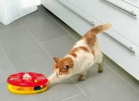 Karlie Hračka pro kočky s balónkem a myší průměr 24cm