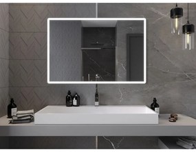 Mexen Navia, LED koupelnové zrcadlo s podsvícením 120 x 80 cm, 6000K, ochrana proti zamlžování, 9803-120-080-611-00