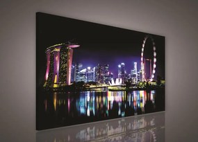 Obraz na plátně Singapore 100 x 75 cm