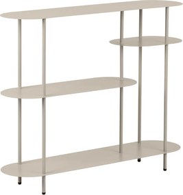 Béžový kovový regál 118x97x31 cm Rieti – House Nordic