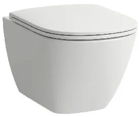 Laufen Lua - Závěsné WC, Rimless, LCC, bílá H8200804000001