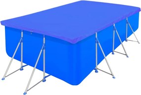 Krycí plachty na bazén 2 ks PE obdélníkové 90 g/m² 394 x 207 cm 3082803