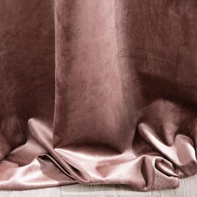 ZATEMŇOVACÍ ZÁVĚS NA PÁSCE RIA 140X270 CM STARORŮŽOVÁ
