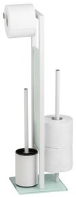 WENKO 21565100 - WC štětka RIVALTA 18x70 cm bílá/černá 21565100