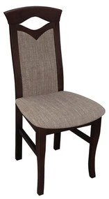 Židle JK53, Barva dřeva: bílá, Potah: ekokůže Soft 010